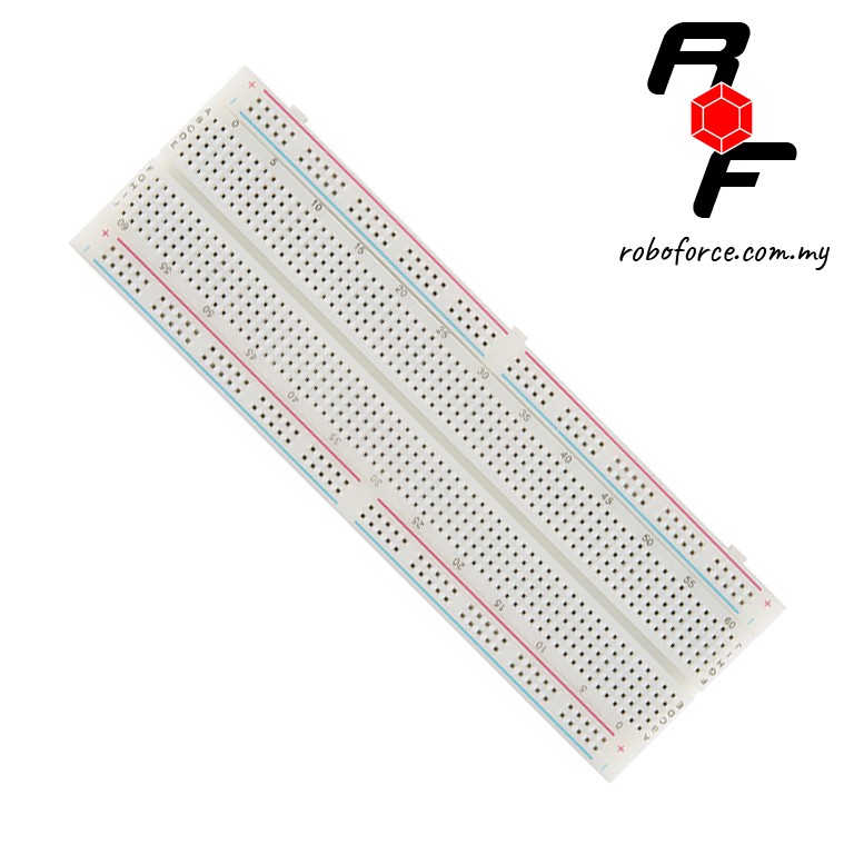 Breadboard for Arduino/Raspberry Pi/ ARM/ 8051 Microcontrollers (STEM/Robotics/IoT) | Shopee ...