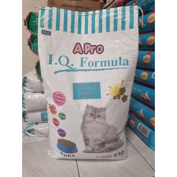 APRO IQ FORMULA CATFOOD TUNA 8 KG | Shopee Philippines