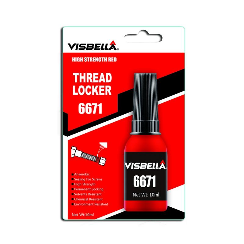 thread lock red high strength visbela threadlock threadlocker locktite ...