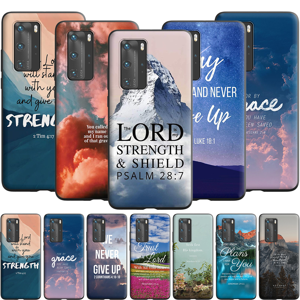 Bible Verse Jesus Christ Christian Silicone Case Realme 3/5/5i/5 Pro/Q ...