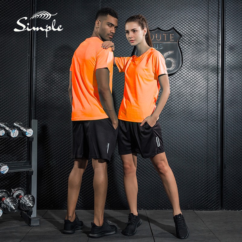 Simple Active Dri-fit clotht t shirt Colors Men Women Tops | Shopee ...