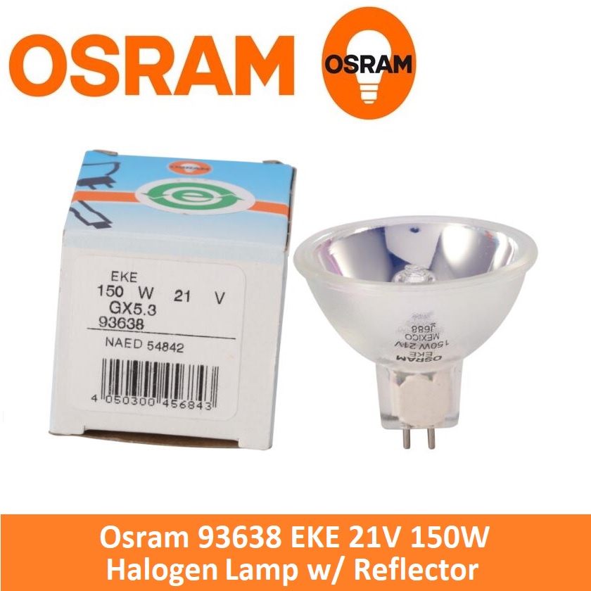 Osram 93638 EKE MR16 150W 21V GX5.3 NAED 54842 Halogen Lamp With ...