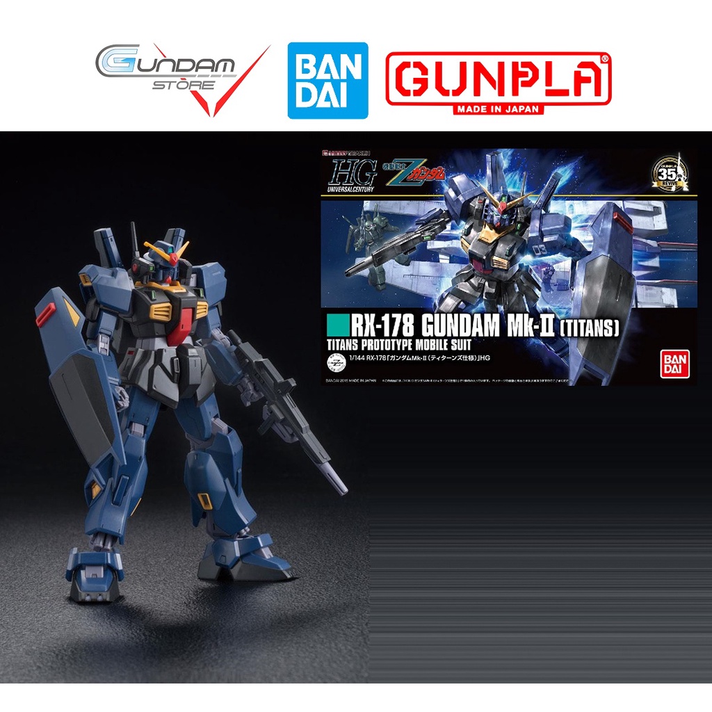 Gundam Model HG RX-178 Mk 2 Titans Bandai 1/144 Hguc Assembly Toys ...