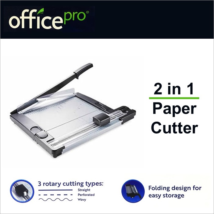 Office Pro 2 in 1 Paper Cutter - 15982 | Shopee Philippines