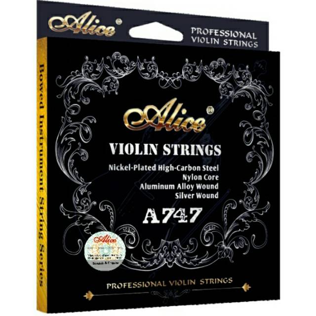 Alice A747 violin strings nylon Alice violin strings A747 | Shopee ...