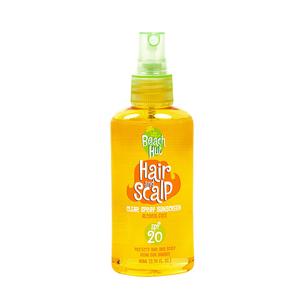 Beach Hut Sunblock Hair and Scalp Clear Spray Sunscreen 80ml | Shopee ...