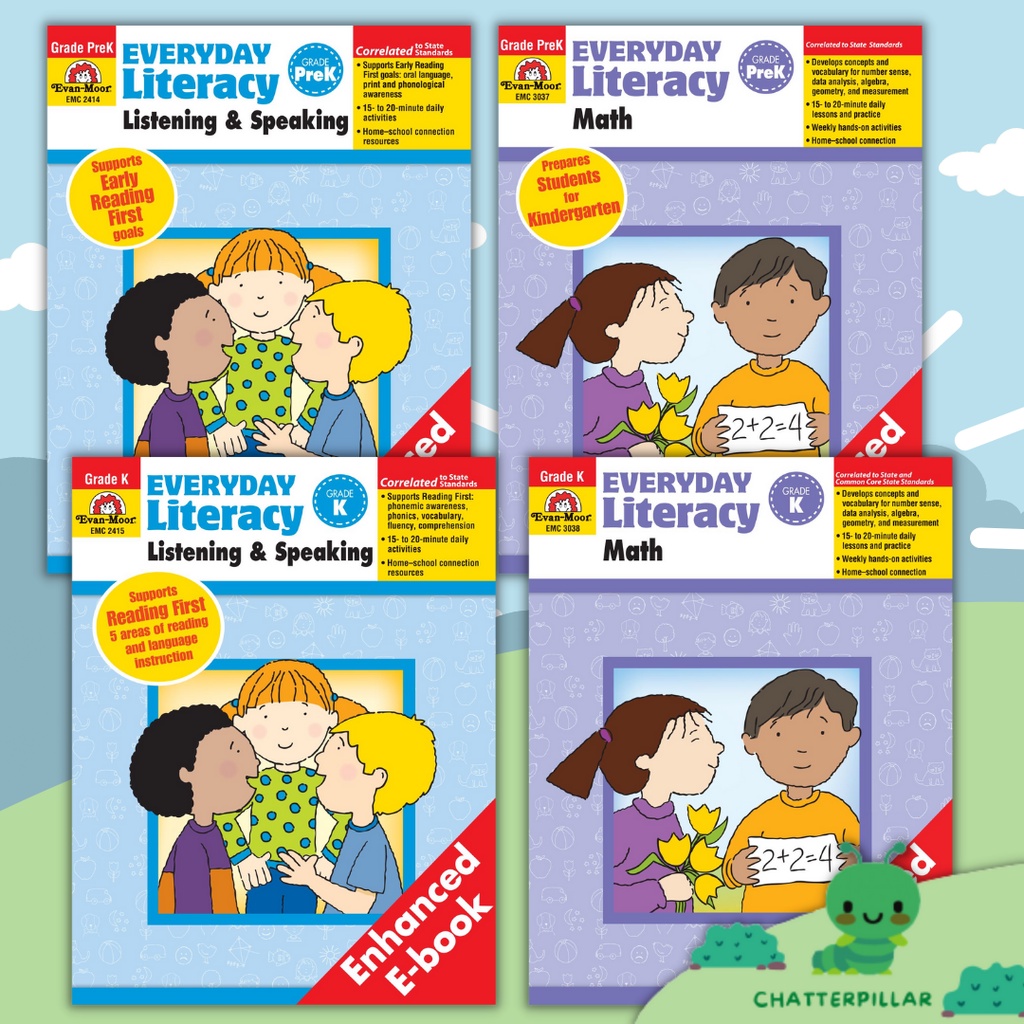 Everyday Literacy (Pre-K to Kindergarten) | Shopee Philippines