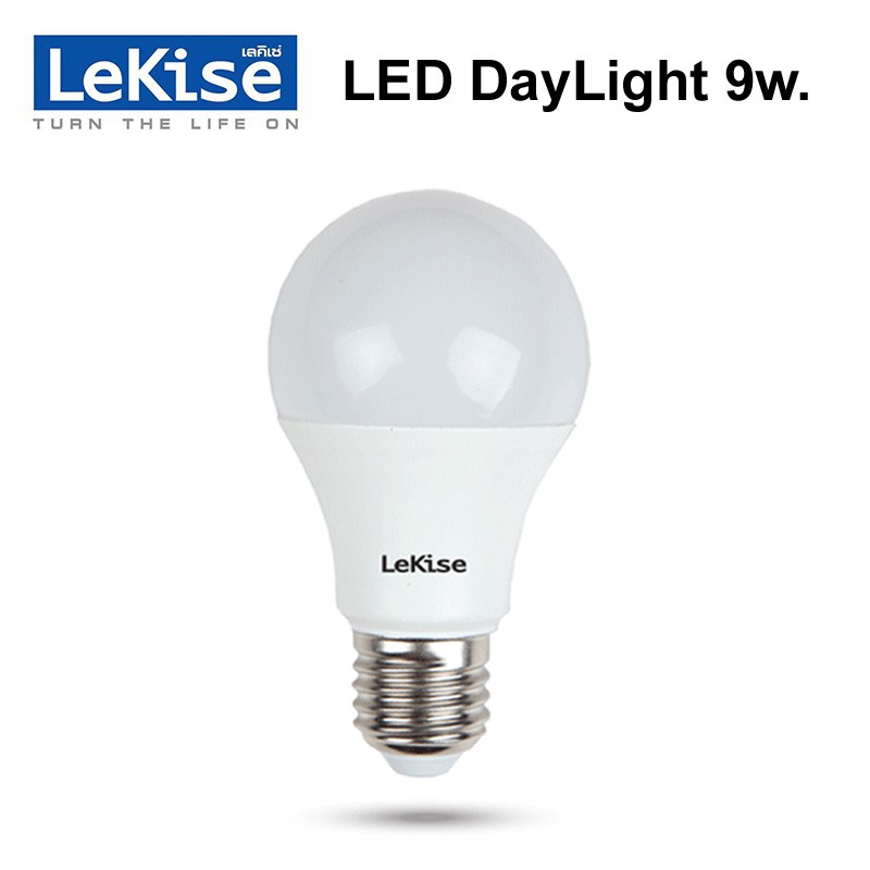 Lekise Led Bulb E27 A60 DayLight 9W | Shopee Philippines