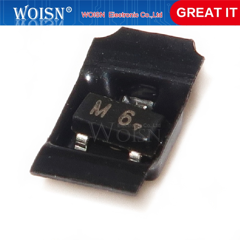 100pcs/lot 2SA812 SOT23 M6 L2SA812RLT1G Epitaxial Planar Transistor In ...