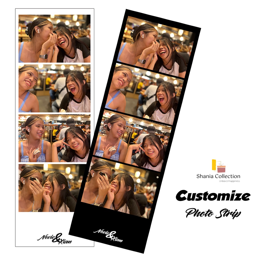 Customize Photo Booth Strips 6's | Shopee Philippines