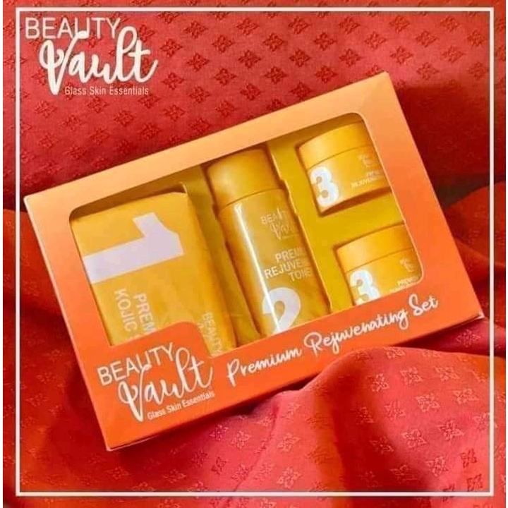 Beauty Vault Premuim Rejuvenating Set Old / New Packaging (Pearl White ...
