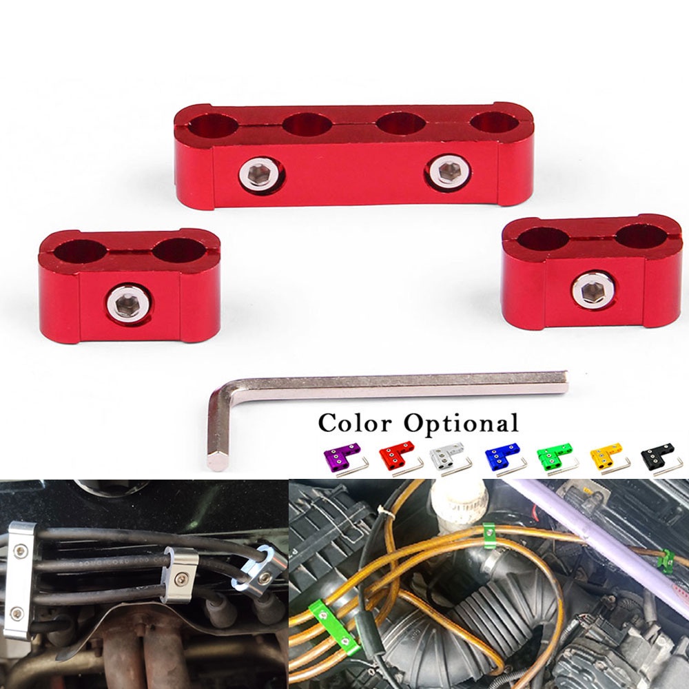 Three-pack Spark Plug Line Separator Fixed Sleeve Ignition Wire Clamp ...