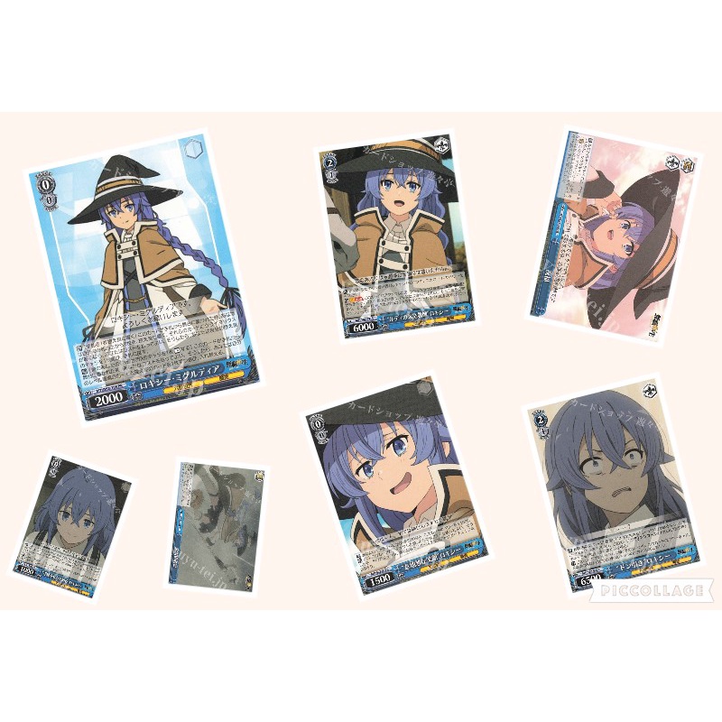 [ Ora Ora ] Collection of cards Roxy Migurdia Sylphy - Anime Mushoku ...