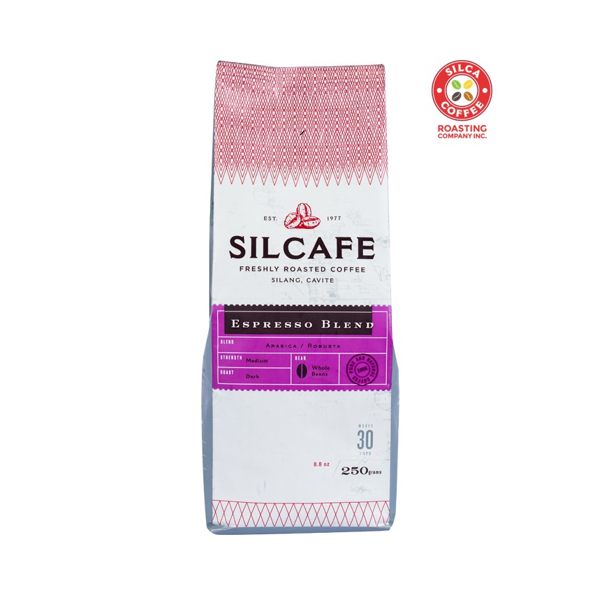 Silcafe Espresso Blend Whole Beans - 250g | Shopee Philippines