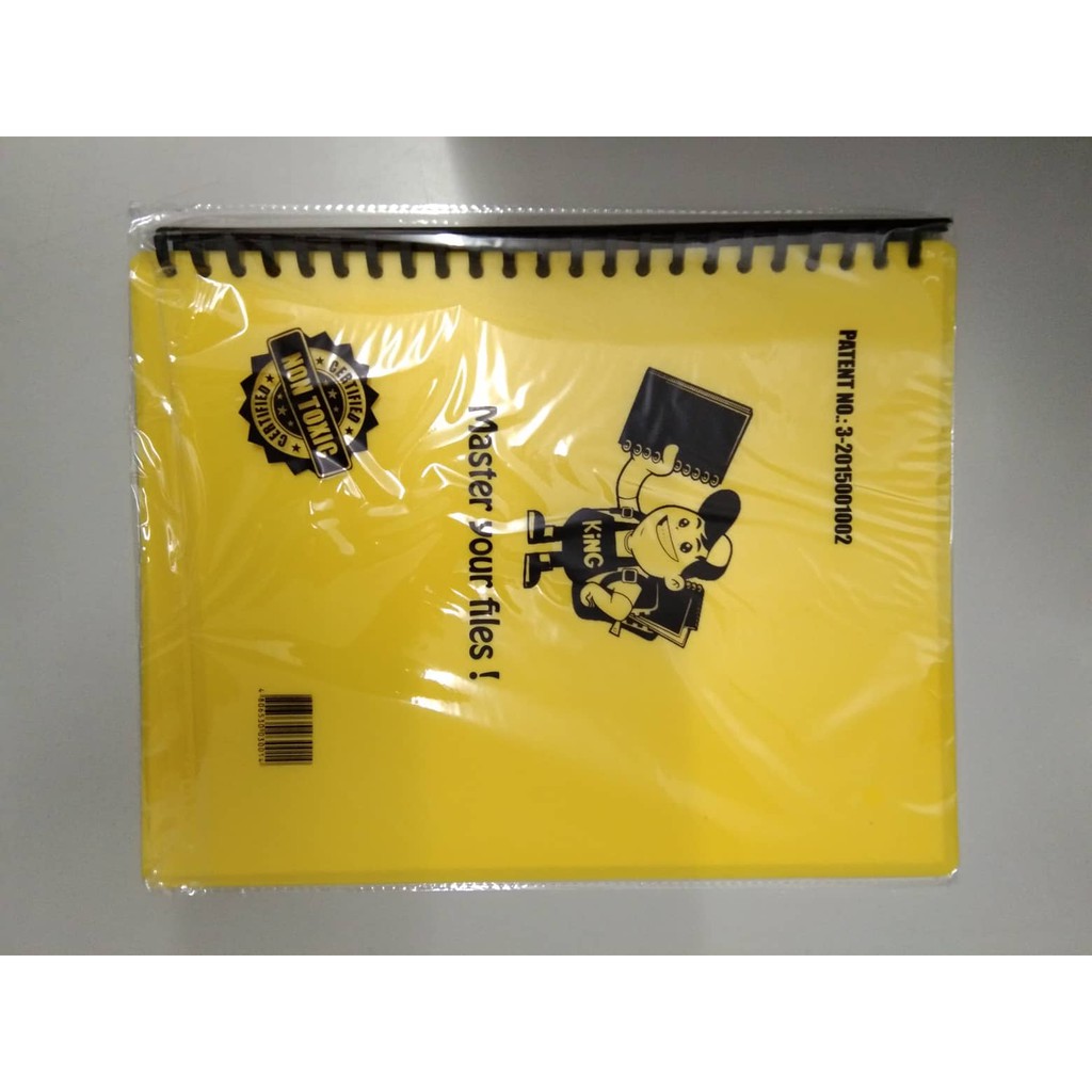 2pcs. Spiral Clearbook Long / A4 (Refillable) | Shopee Philippines