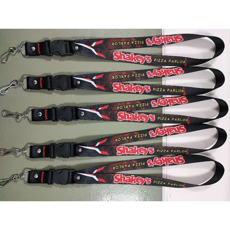 Shakeys ID Lace Lanyard ID Sling ID Holder Onhand COD Ready made ...