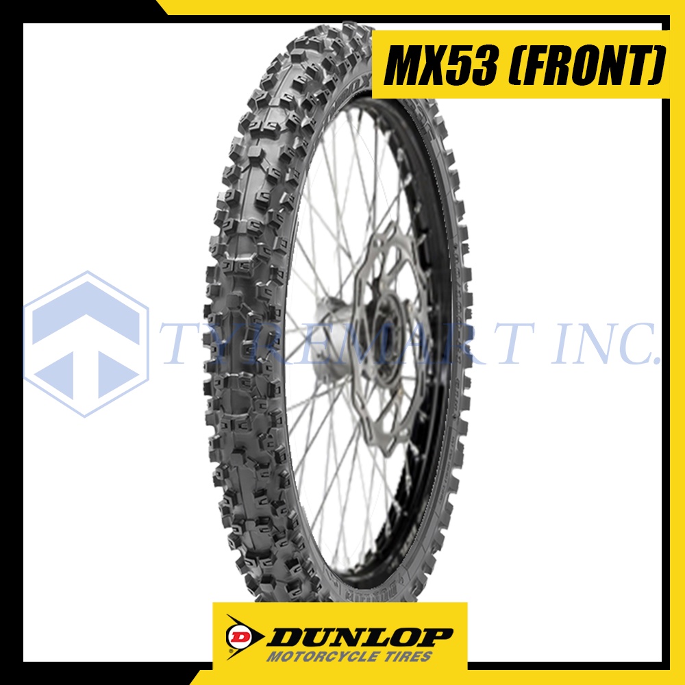 Dunlop Tires MX53 70/100-17 40M Tubetype Off-Road Motorcycle Tire ...