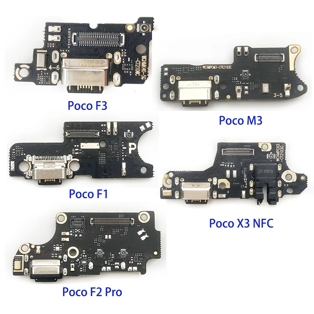 With IC Fast USB Charging Board Xiaomi POCOFONE Poco F1 F3 M3 X3 NFC F2 ...