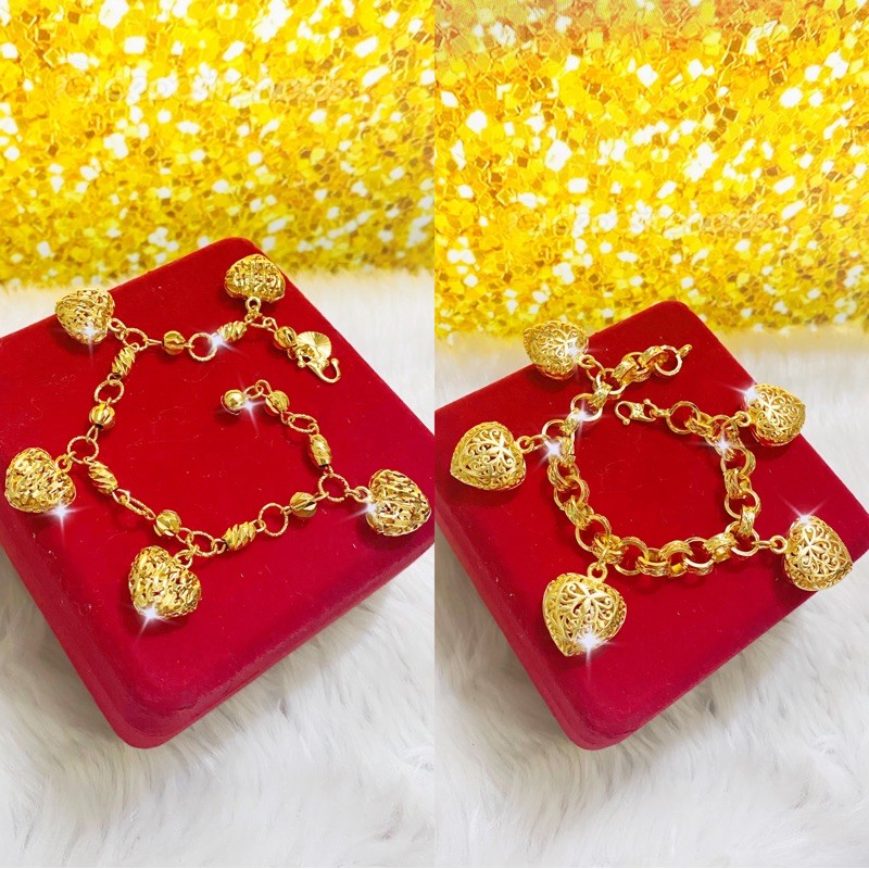 Love RAMBU HAND CHAIN / HANGING COP 916 (bangkok gold / Korean gold 24k ...
