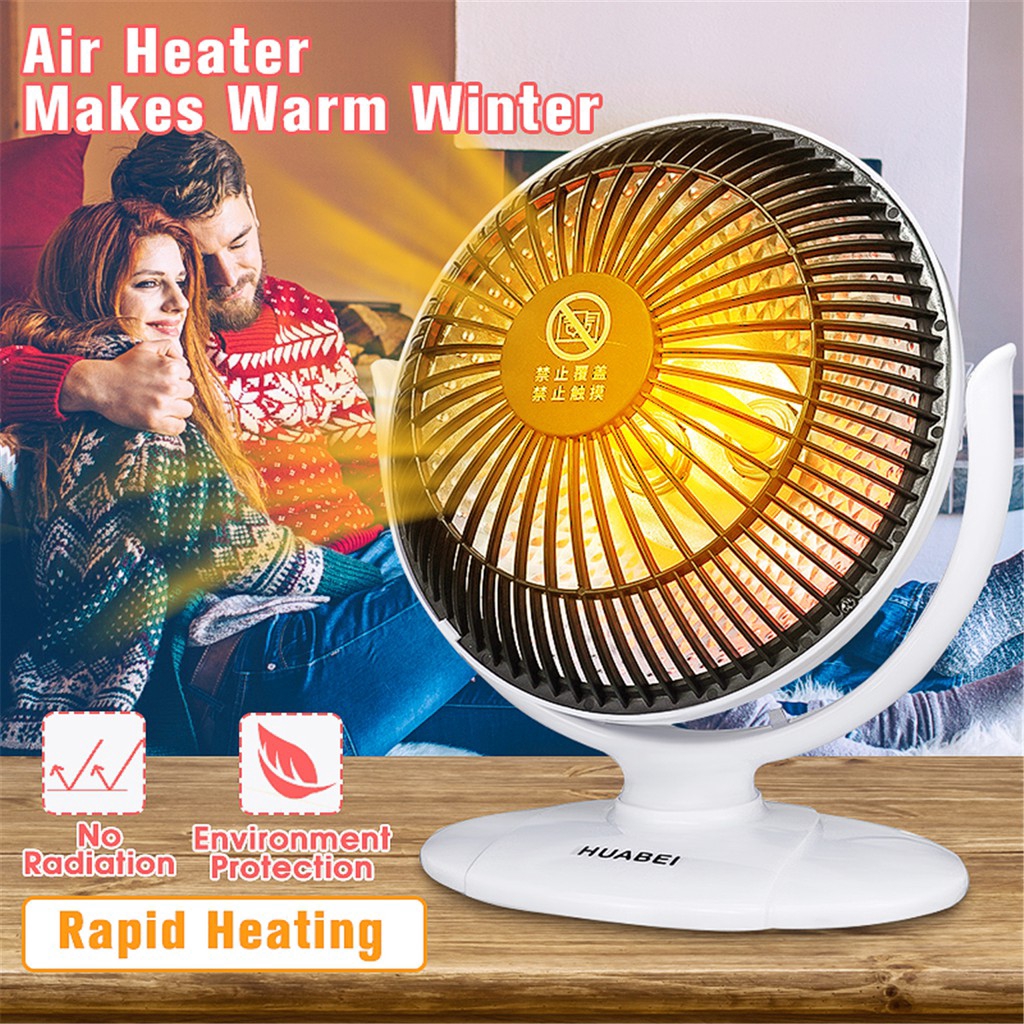 200W 220V 220 205mm Mini Electric Protable Quartz Air Heater Room Office Heating Warm Fan Shopee Philippines
