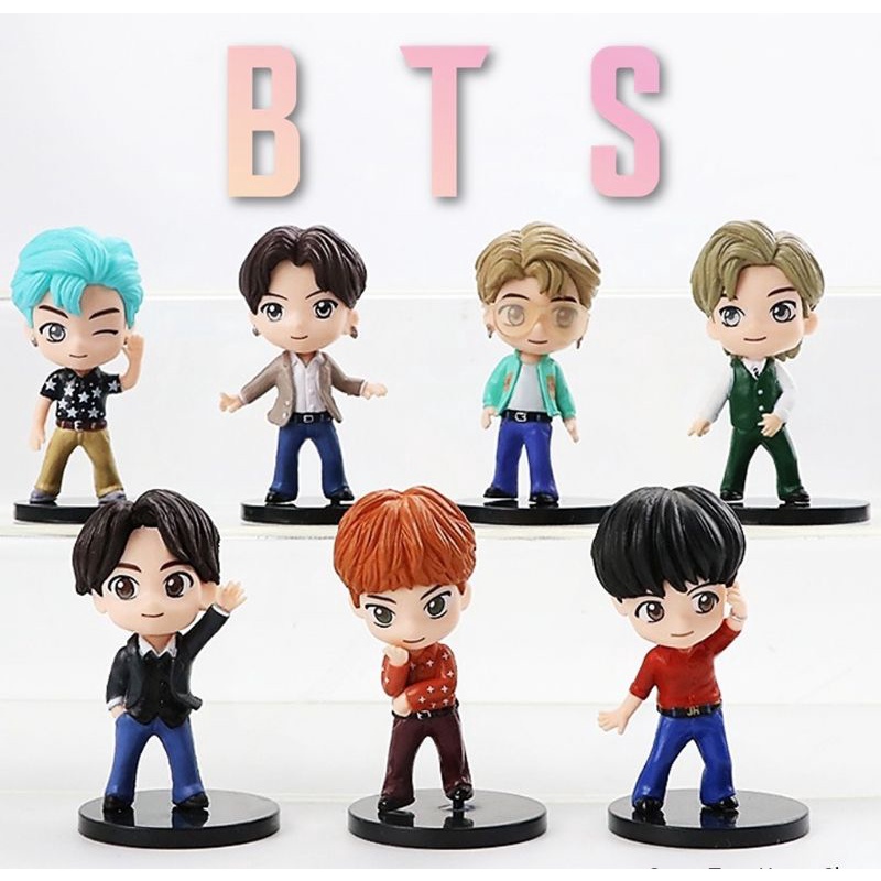 Figure Model BTS Permission To Dance Special Edition Cute BTS Figure ...