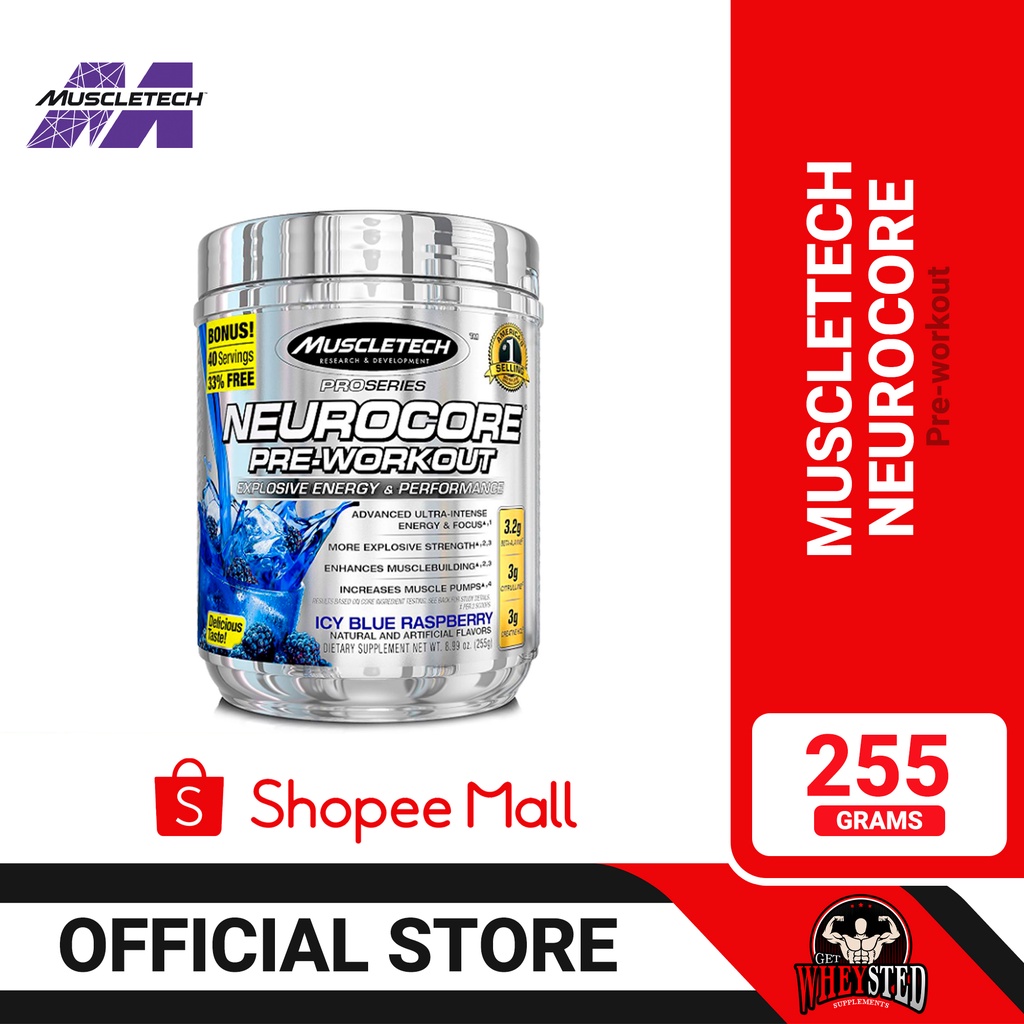 Muscletech Neurocore Pre Workout | Shopee Philippines
