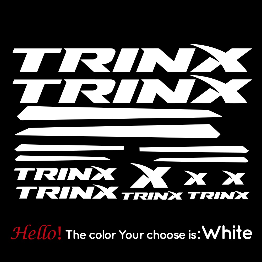 TRINX Bike Design Vinyl Stickers Decal For Mountain Bicycle Frame ...