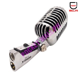 BOSCA MICROPHONE Professional Retro Elvis Microphone BS X-58S silver ...