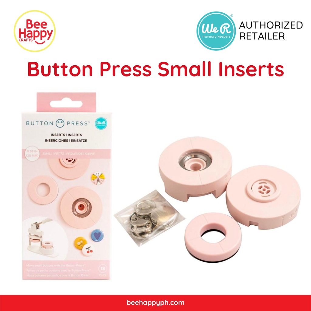 Small Inserts for Button Press Kit We R Memory Keepers | Shopee Philippines