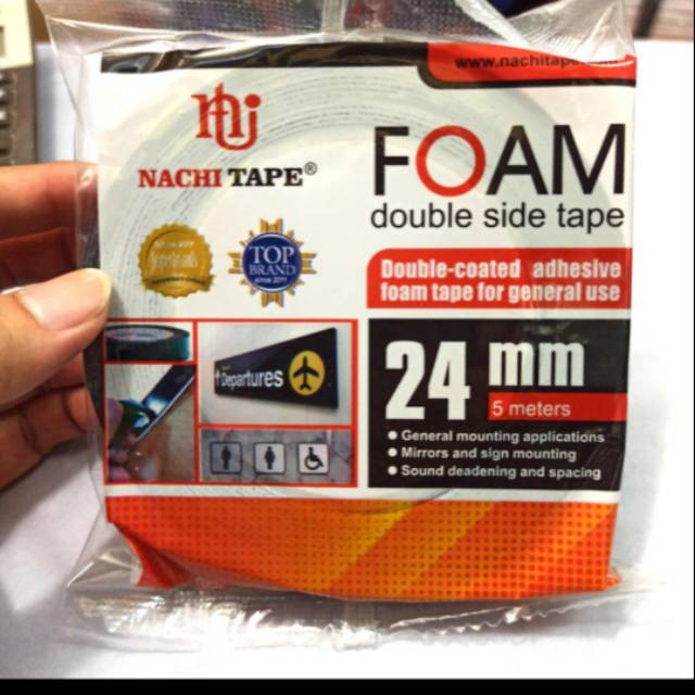 HIJAU Double TAPE NACHI FOAM / GREEN FOAM 24mm | Shopee Philippines