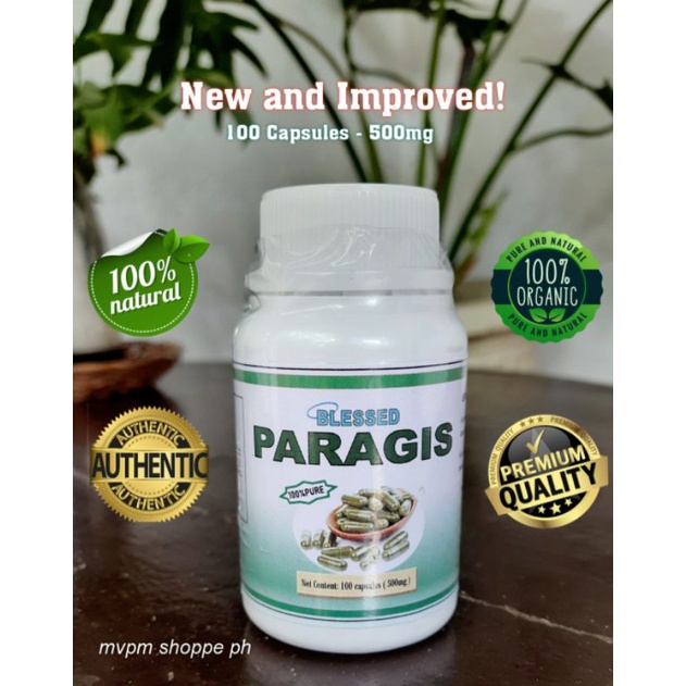 BLESSED PURE PARAGIS 100 CAPSULES for Pcos Fertility Cyst Irregular ...