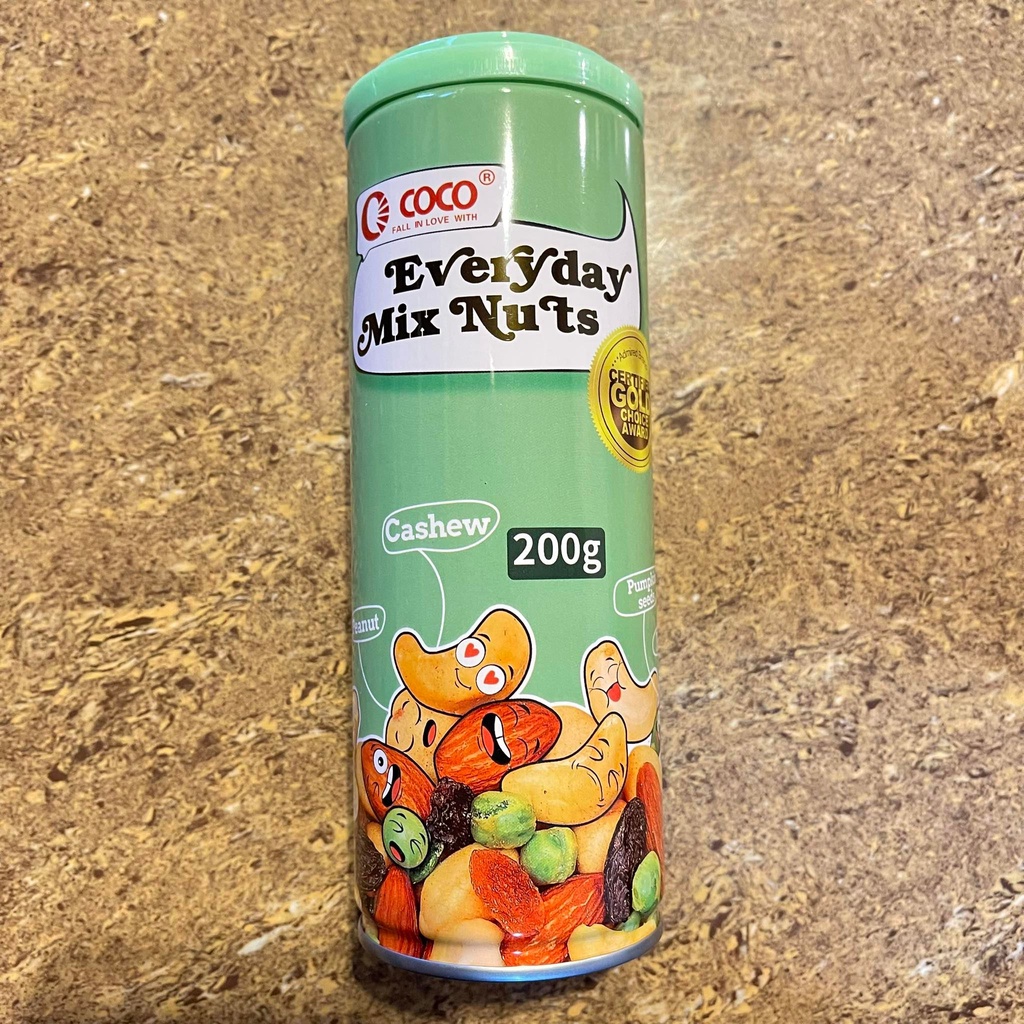 Coco Everyday Mix Nuts, 200g | Shopee Philippines