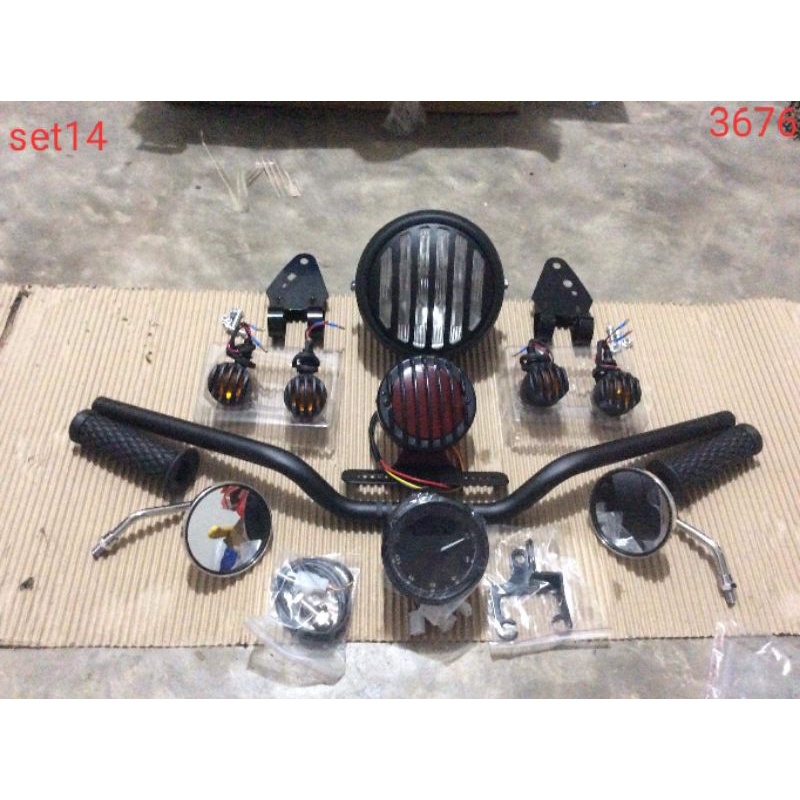 classic Accessories PACKAGE for motorcycle Modification project bike ...