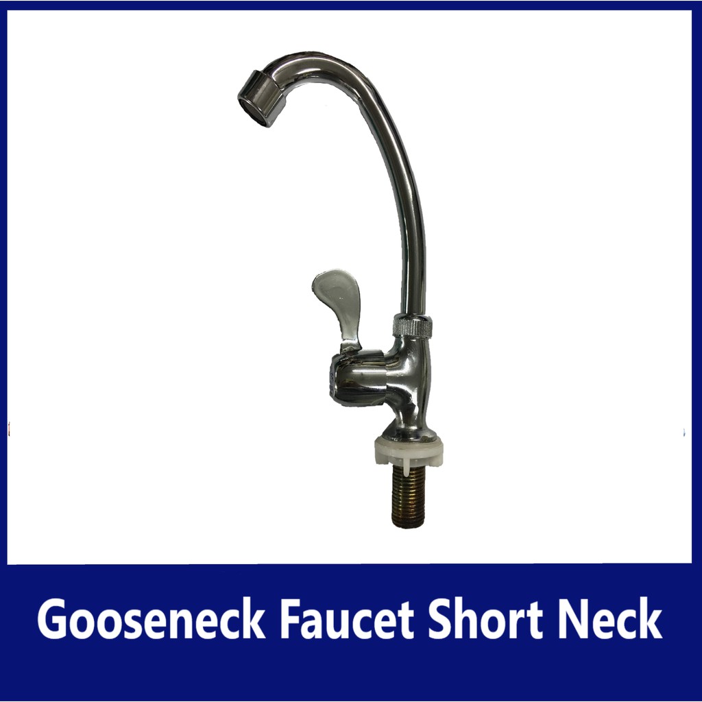 Gooseneck Faucet Short Neck | Shopee Philippines