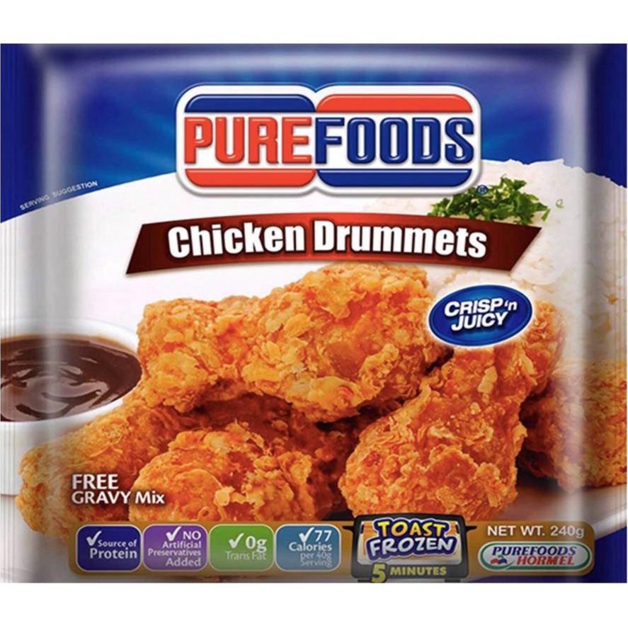Purefoods Frozen Products, Tender Juicy Hotdogs, Vida Bacon, Nuggets ...