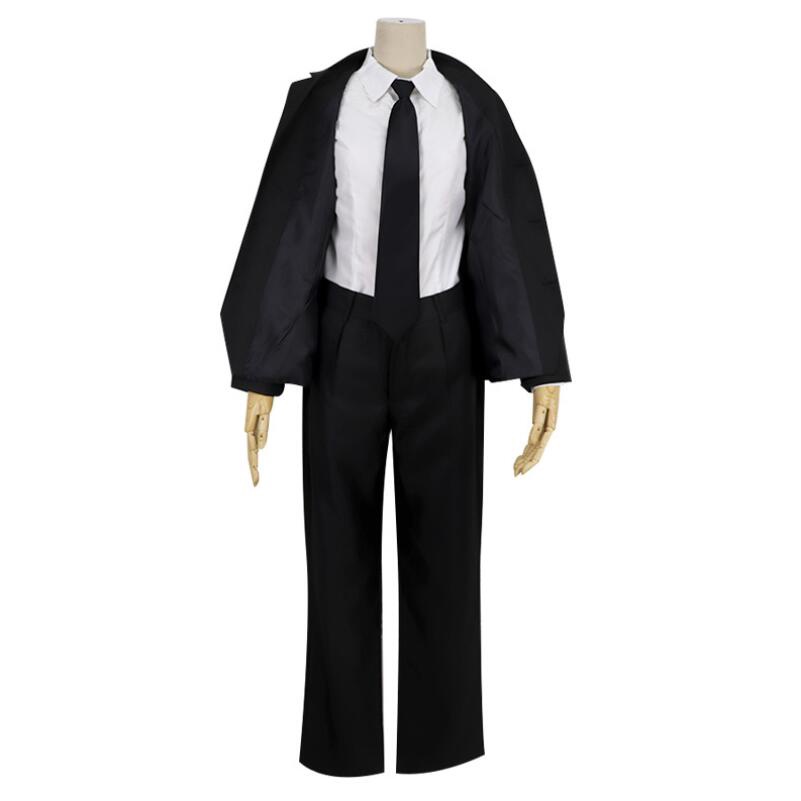 Anime Bungo Stray Dogs Dazai Osamu Cosplay Costume Set Black Jacket ...