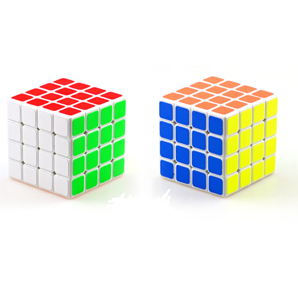 New 4x4x4 Rubiks Cube Magic Rubic Rubix Ghost Hand Speed Cube | Shopee ...