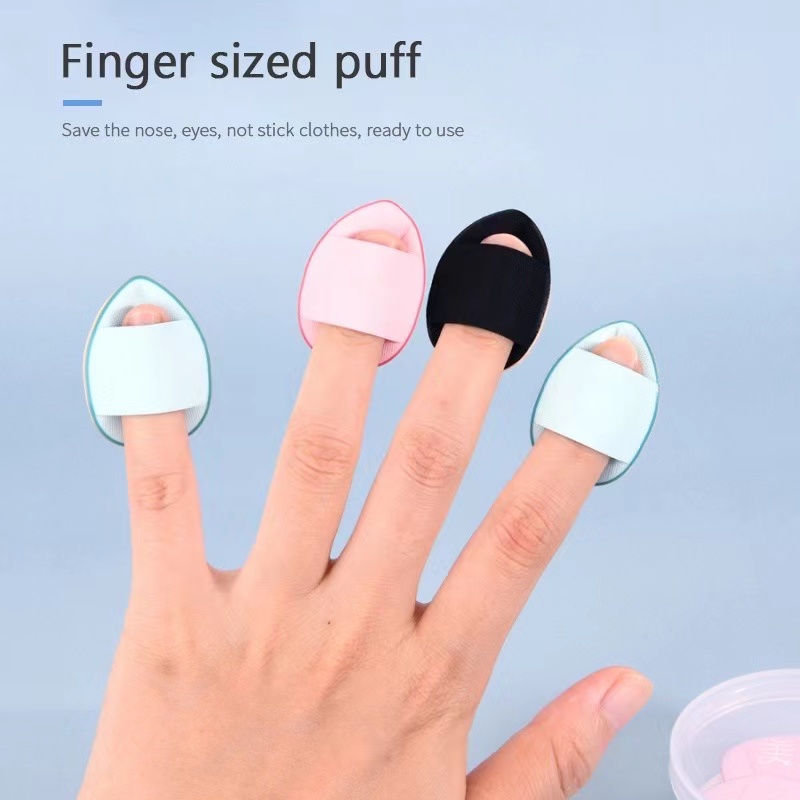1pc Make up tool finger puff sponge air cushion sponge cosmetics ...