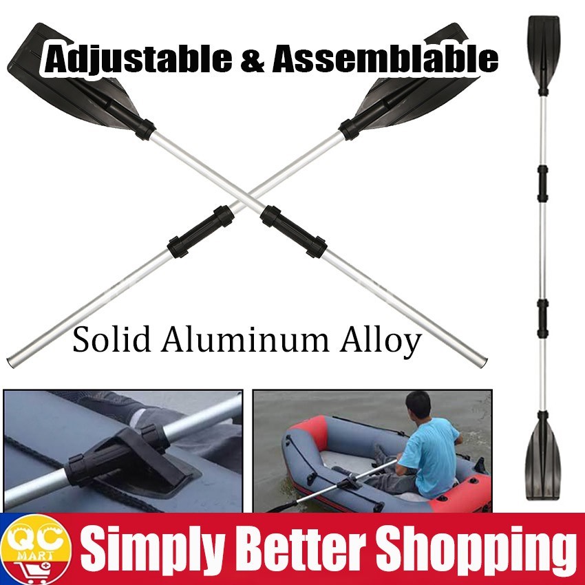Detachable Aluminum Alloy Float Afloat Oars Fitting Boat Rafting Paddle ...