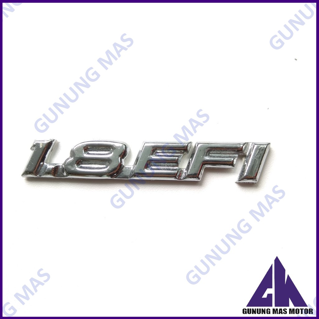 1.8 EFI Logo Emblem for Toyota Kijang Capsule KF-60 1.8EFI Stick-on ...