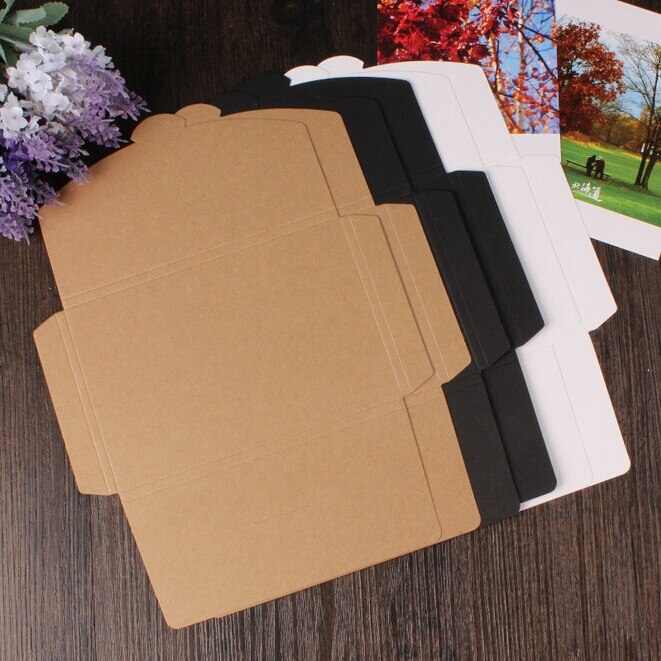 10pcs Postcard box / Photo packing box Greeting card invitation box diy ...