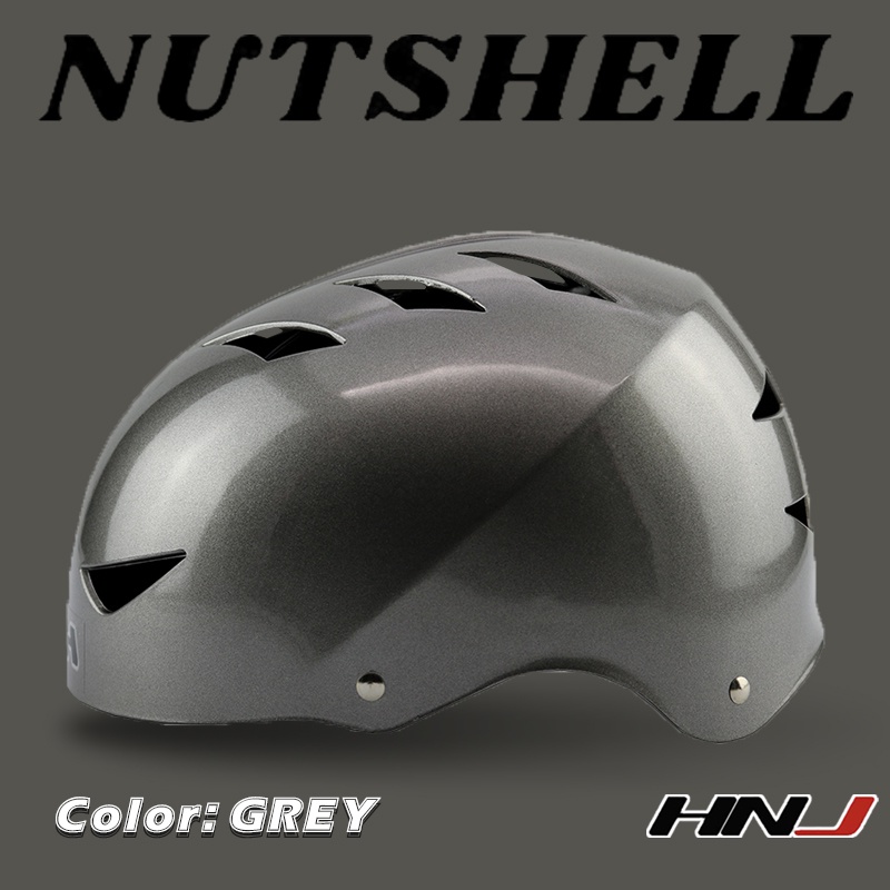 HNJ Mob-3 Plain Motorcycle/Bike Nutshell Open Face Helmet | Shopee ...