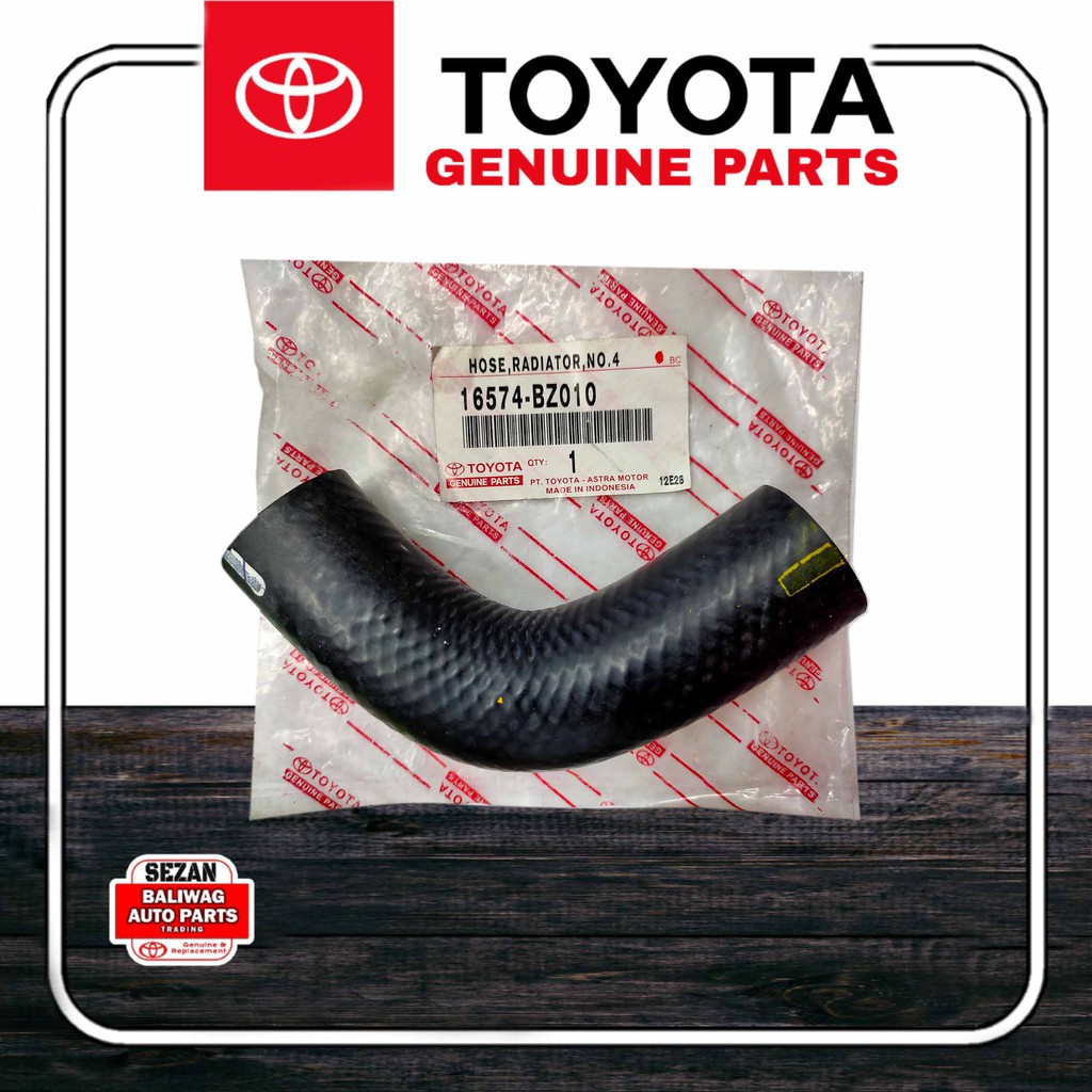 ORIGINAL TOYOTA RADIATOR HOSE NO.4 AVANZA 2006-2015 RUSH 2006-2017 ...