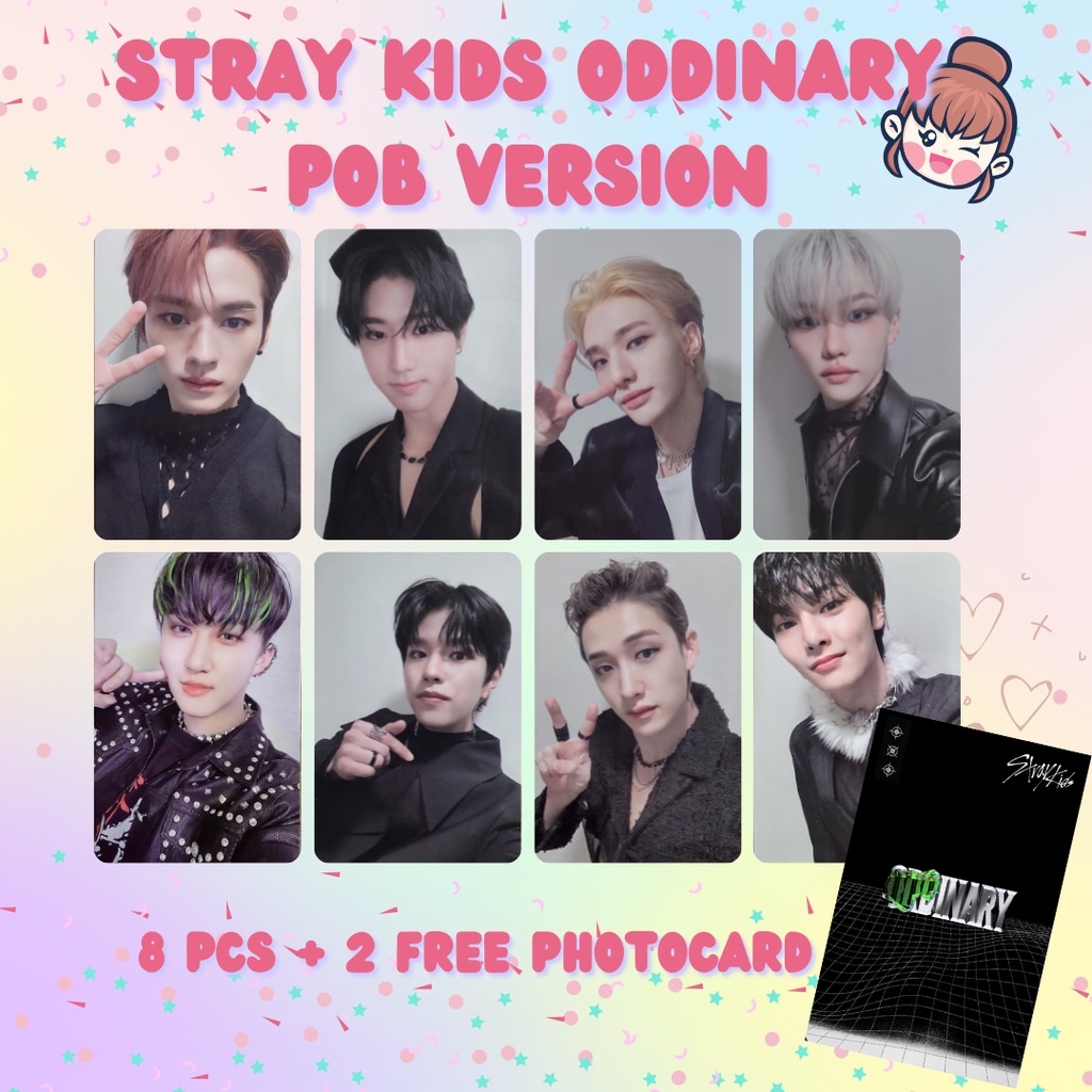 STRAY KIDS Oddinary Photocards | Shopee Philippines
