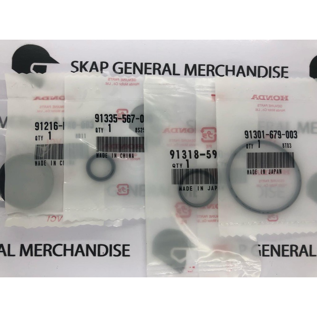 HONDA - MAGNETO KIT ( O-RINGS / OIL SEAL ) - TMX155 91216-PA0-003 / ...