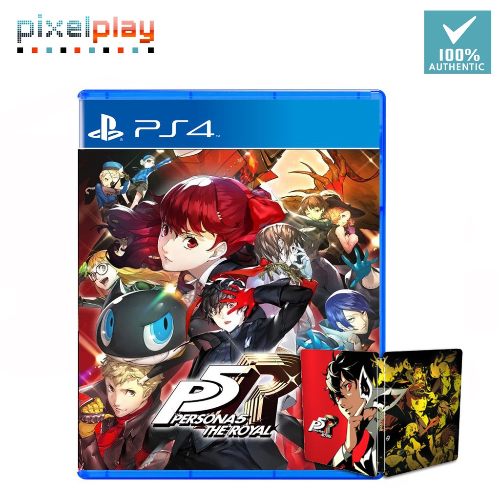 PS4 Persona 5 The Royal R3 With Exclusive P5R Steelbook | Shopee Philippines
