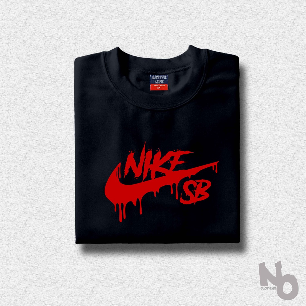 Trending NIKE SB Blood Unisex Shirt Adult | Shopee Philippines