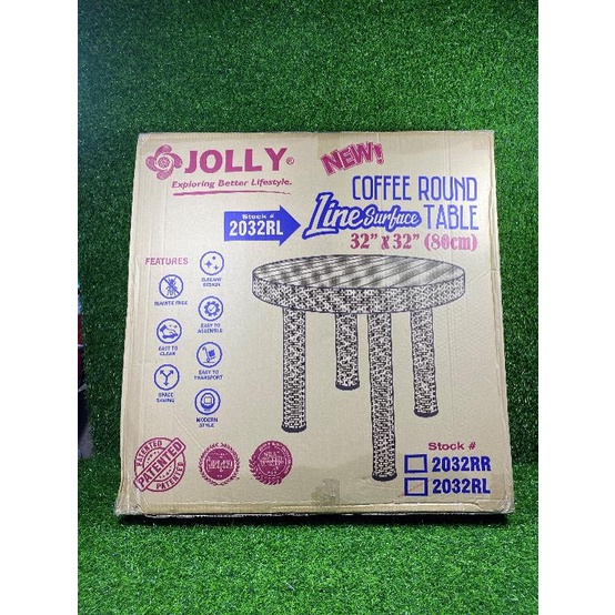 Jolly Brand Rattan Round Coffee Table (32"x 32") | Shopee Philippines