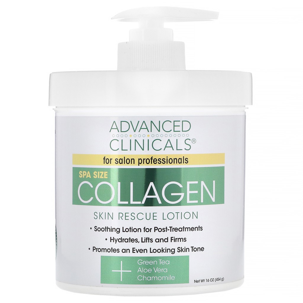 Advanced Clinical Collagen Skin Rescue Lotion 454g. | Shopee Philippines