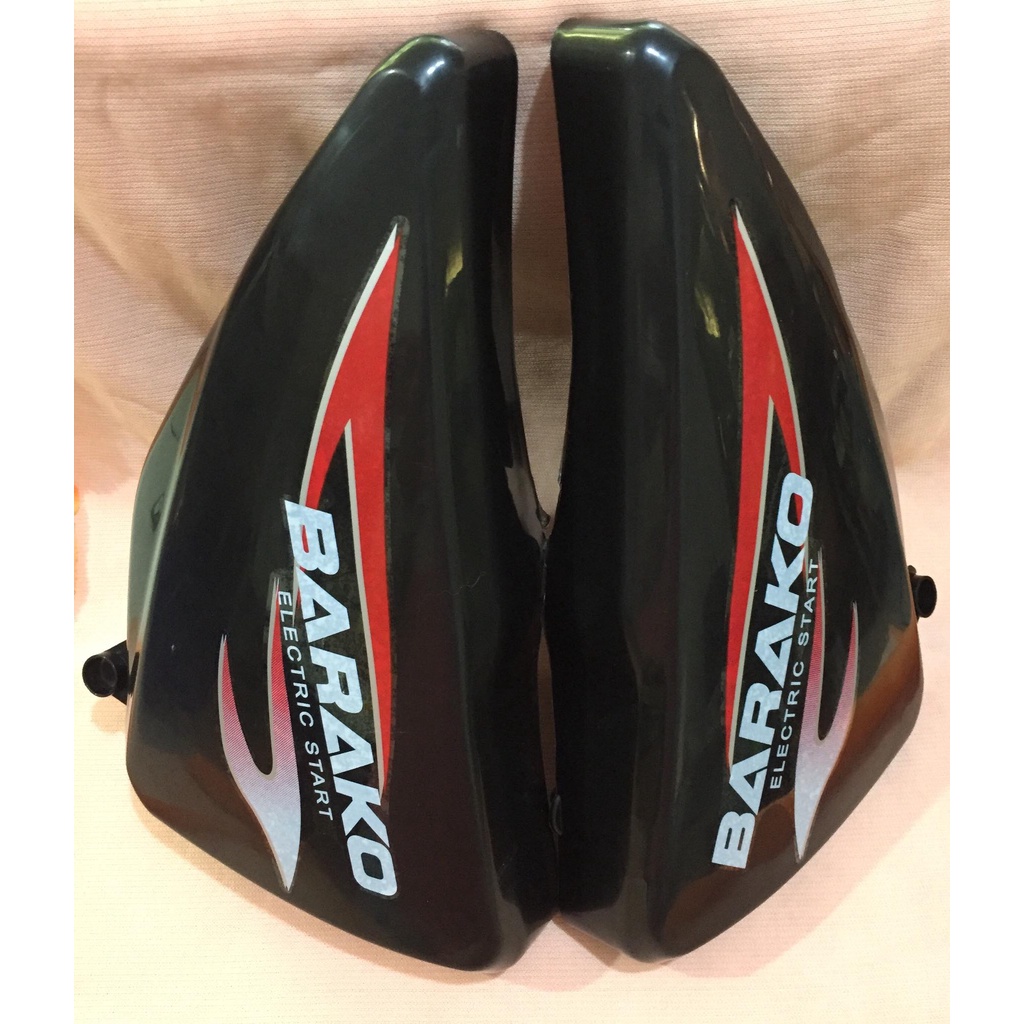SIDE COVER BARAKO 1 Electric Red & Black (SET) | Shopee Philippines
